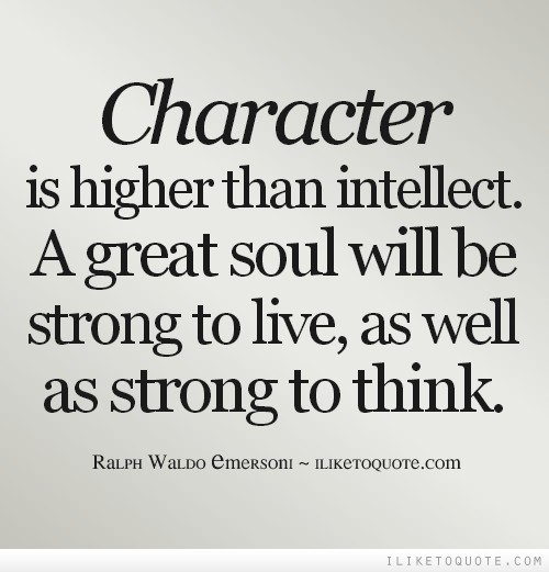 The Essence of True Character - Alphabet Anatomy